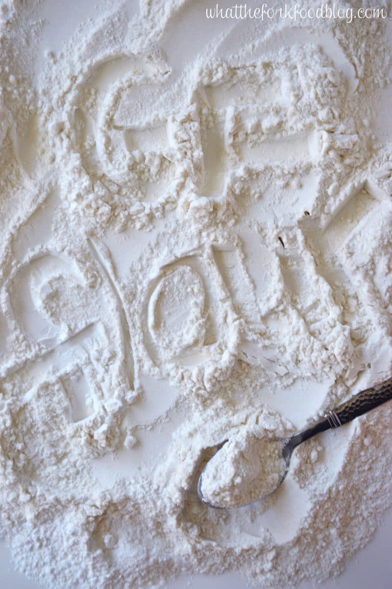 {White Rice} All Purpose Gluten Free Flour Blend - What the Fork