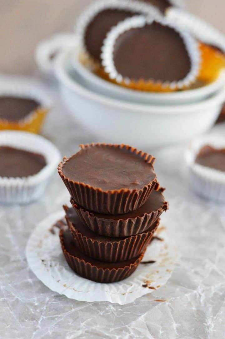 Easy Chocolate Hazelnut PaleoNutbutter Cups - What the Fork