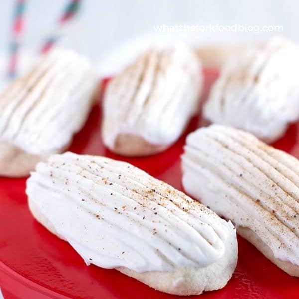 Easy Gluten Free Nutmeg Log Cookies - What the Fork
