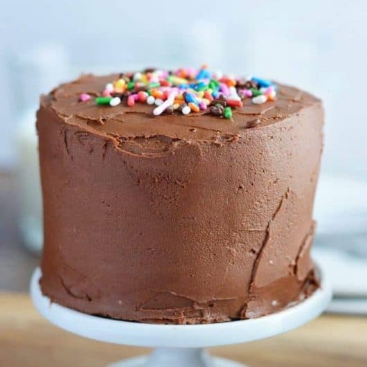Mini Chocolate Layer Cake Recipe - What the Fork