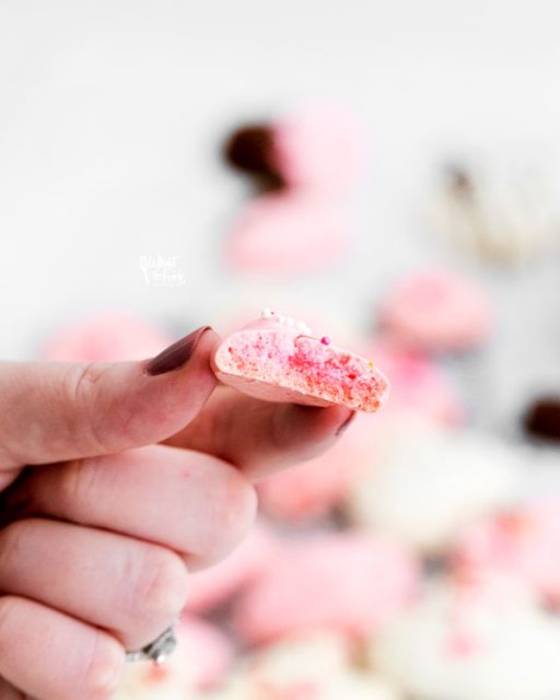 Heart Meringue Cookie Recipe - What the Fork