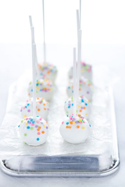 Gluten Free Confetti Cake Pop Recipe - What the Fork