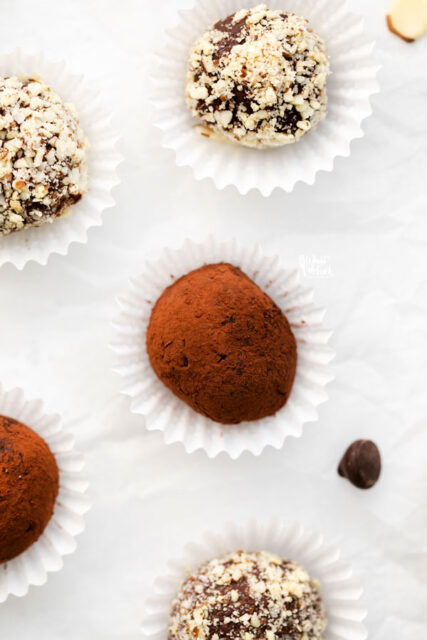 Chocolate Amaretto Truffles - What the Fork