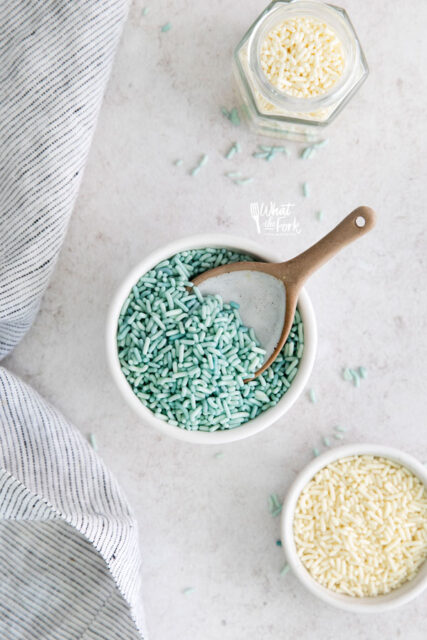 How to Dye Sprinkles Any Color - What the Fork