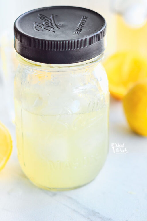 Non-Alcoholic Rosemary Citrus Spritzers - What the Fork