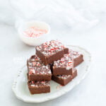 Quick and Easy Peppermint Fudge Recipe - What the Fork