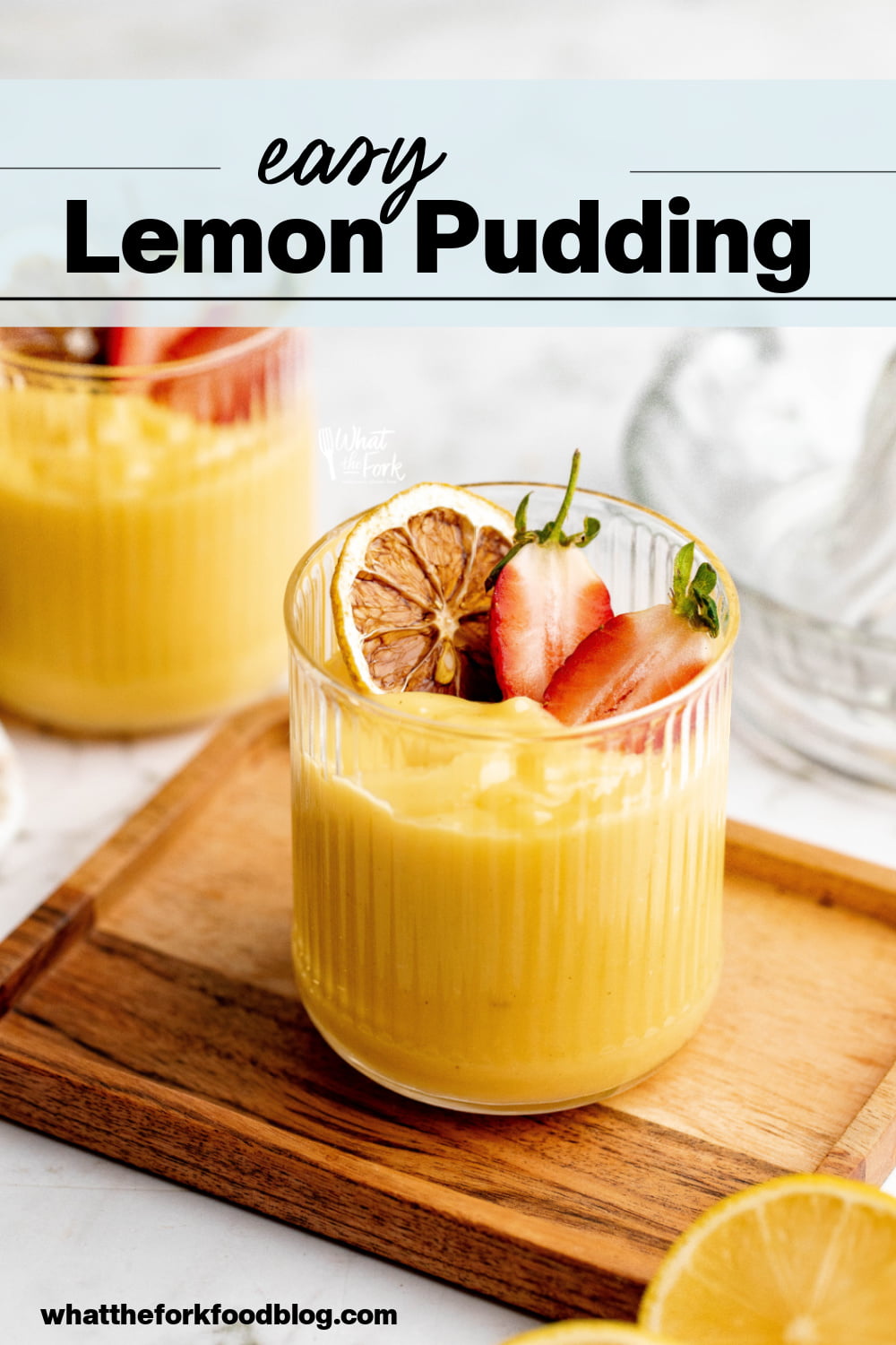 The Best Easy Lemon Pudding Recipe (8 Ingredients) - What the Fork