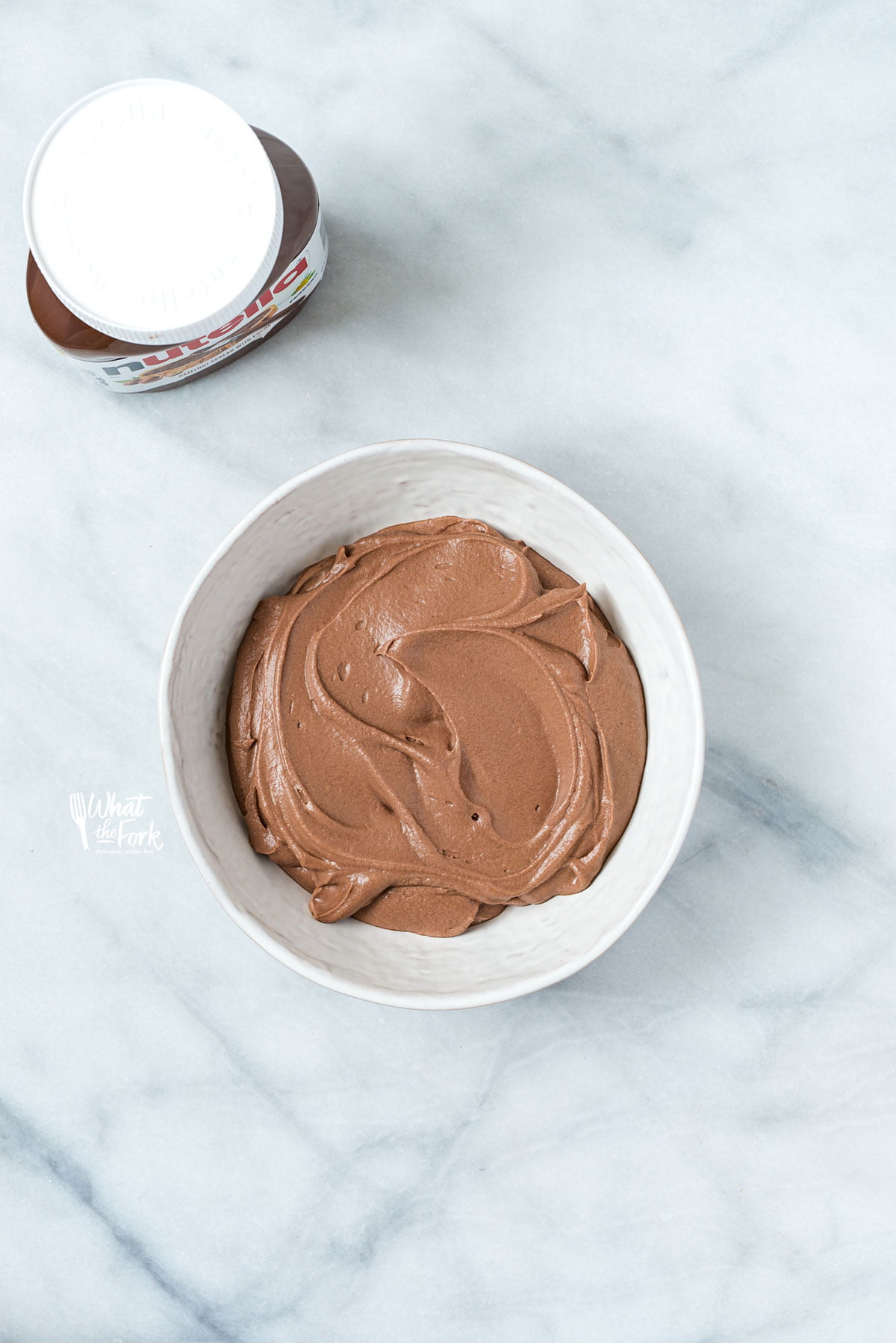 Simple 2-Ingredient Nutella Whipped Cream Recipe - What the Fork