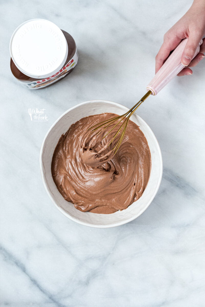 Simple 2-Ingredient Nutella Whipped Cream Recipe - What the Fork