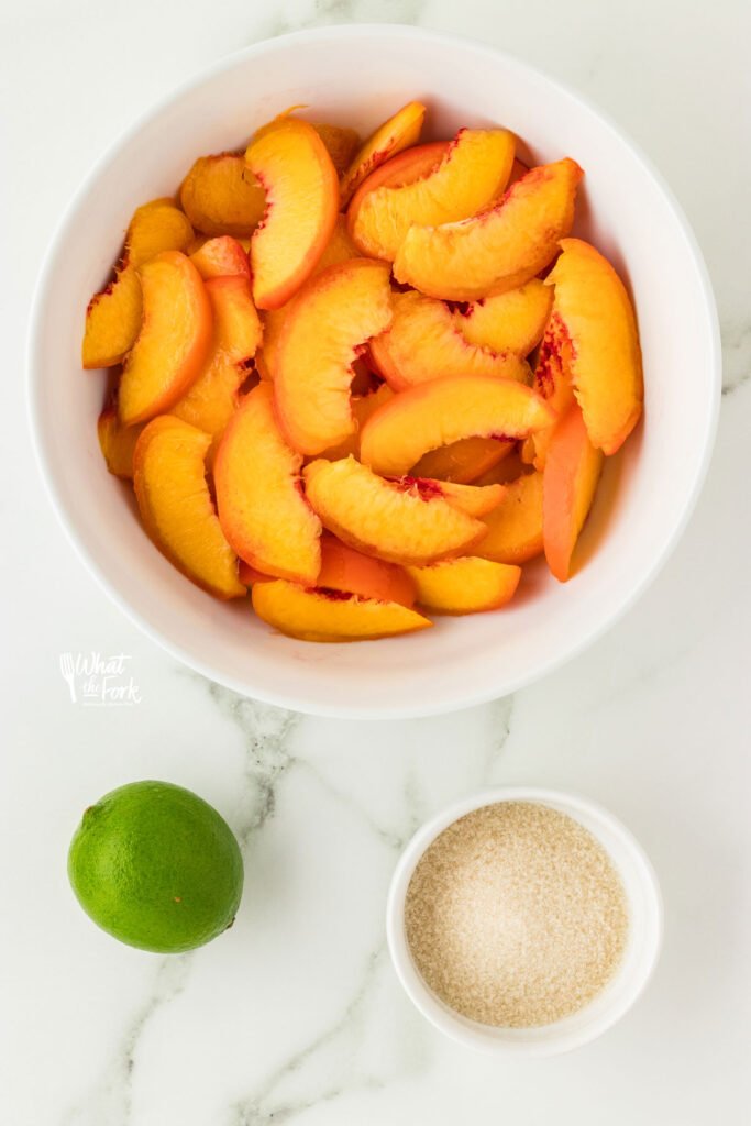 Sweet and Juicy Macerated Peaches (3-Ingredients) - What the Fork