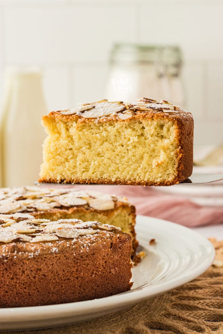 4 Ingredient Almond Flour Cake - What the Fork
