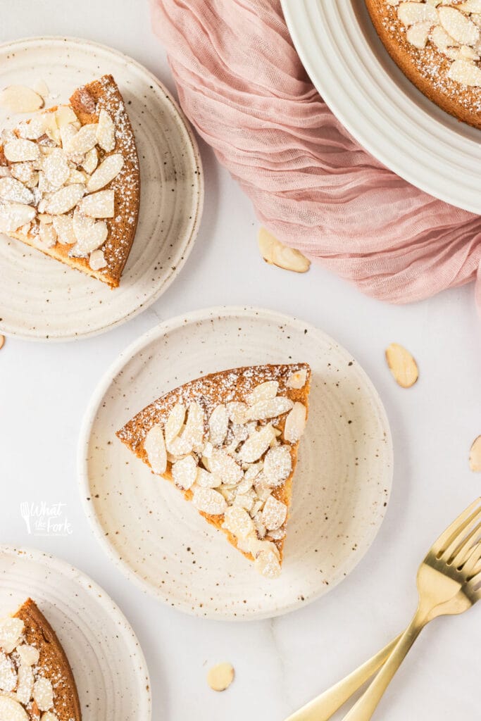 4 Ingredient Almond Flour Cake - What the Fork