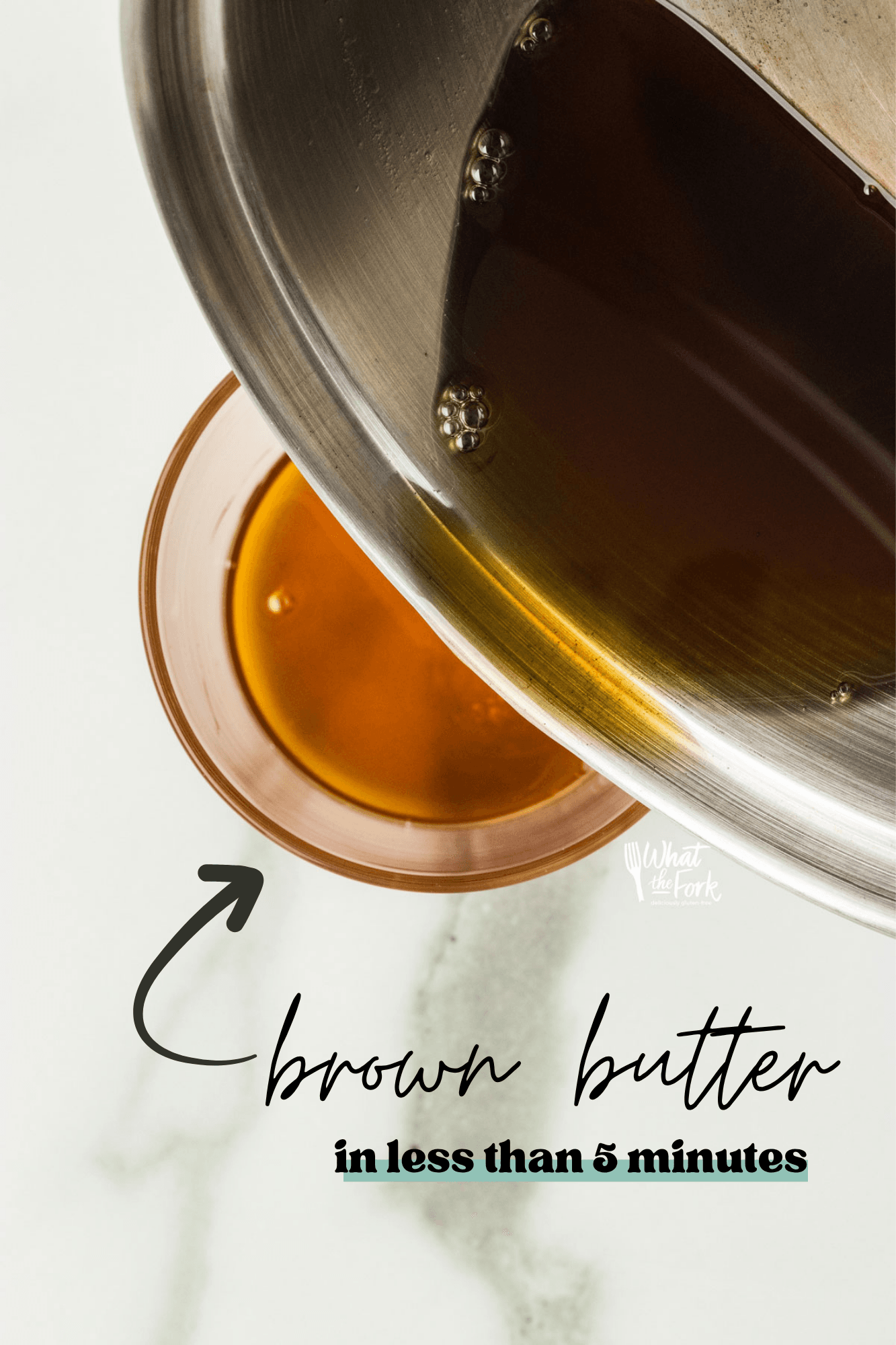 1-Ingredient Brown Butter for Baking Recipes and Desserts - What the Fork